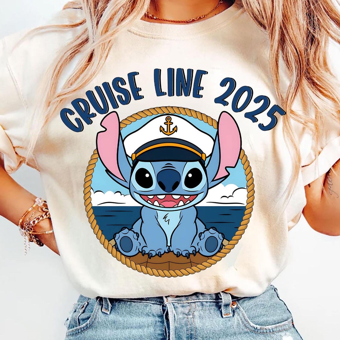 Stitch Cruise Shirt Design Png, Stitch Sailor PNG, Stitch Cruise Line ...
