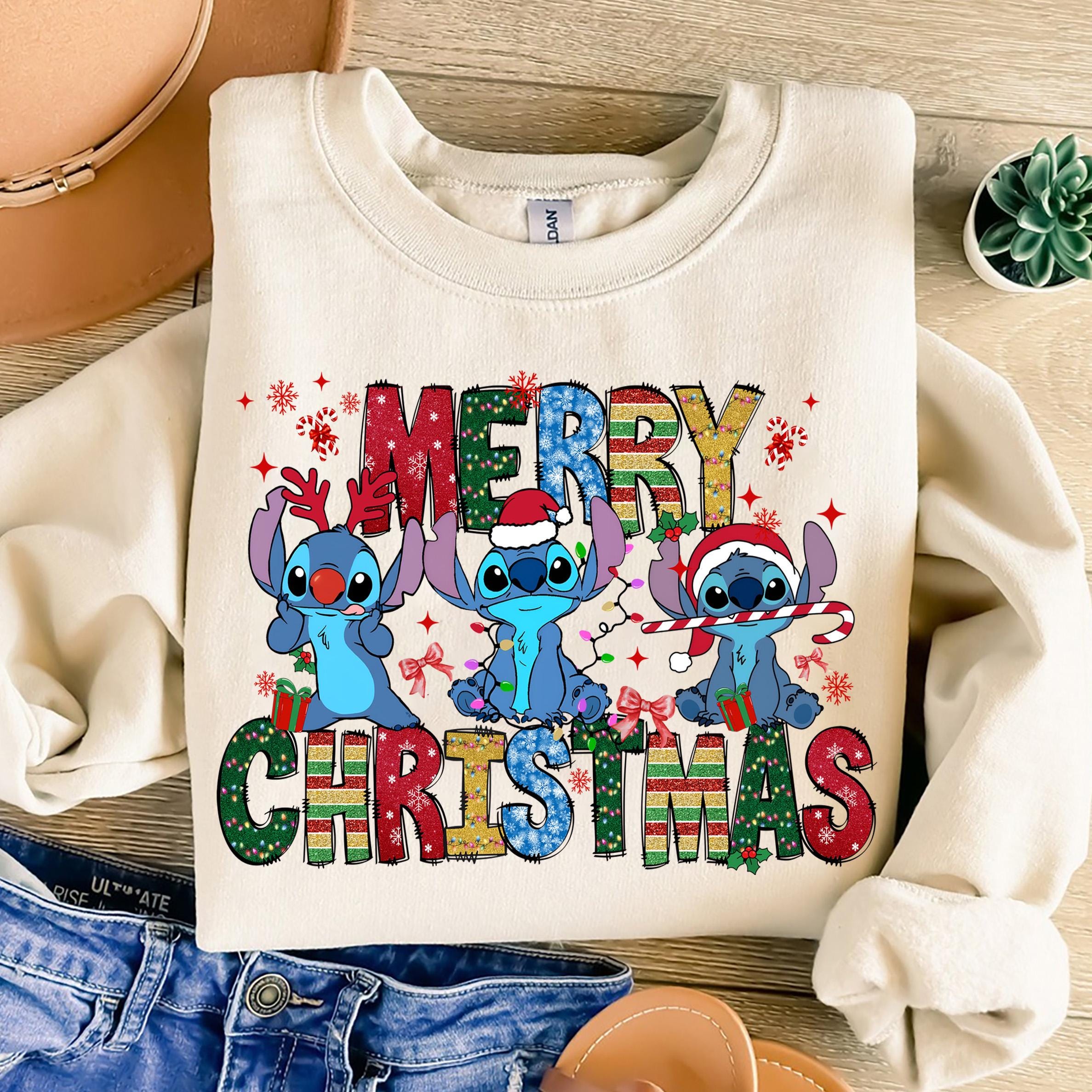 Merry Christmas Stitch PNG, Lilo and Stitch Christmas Png, Stitchmas ...