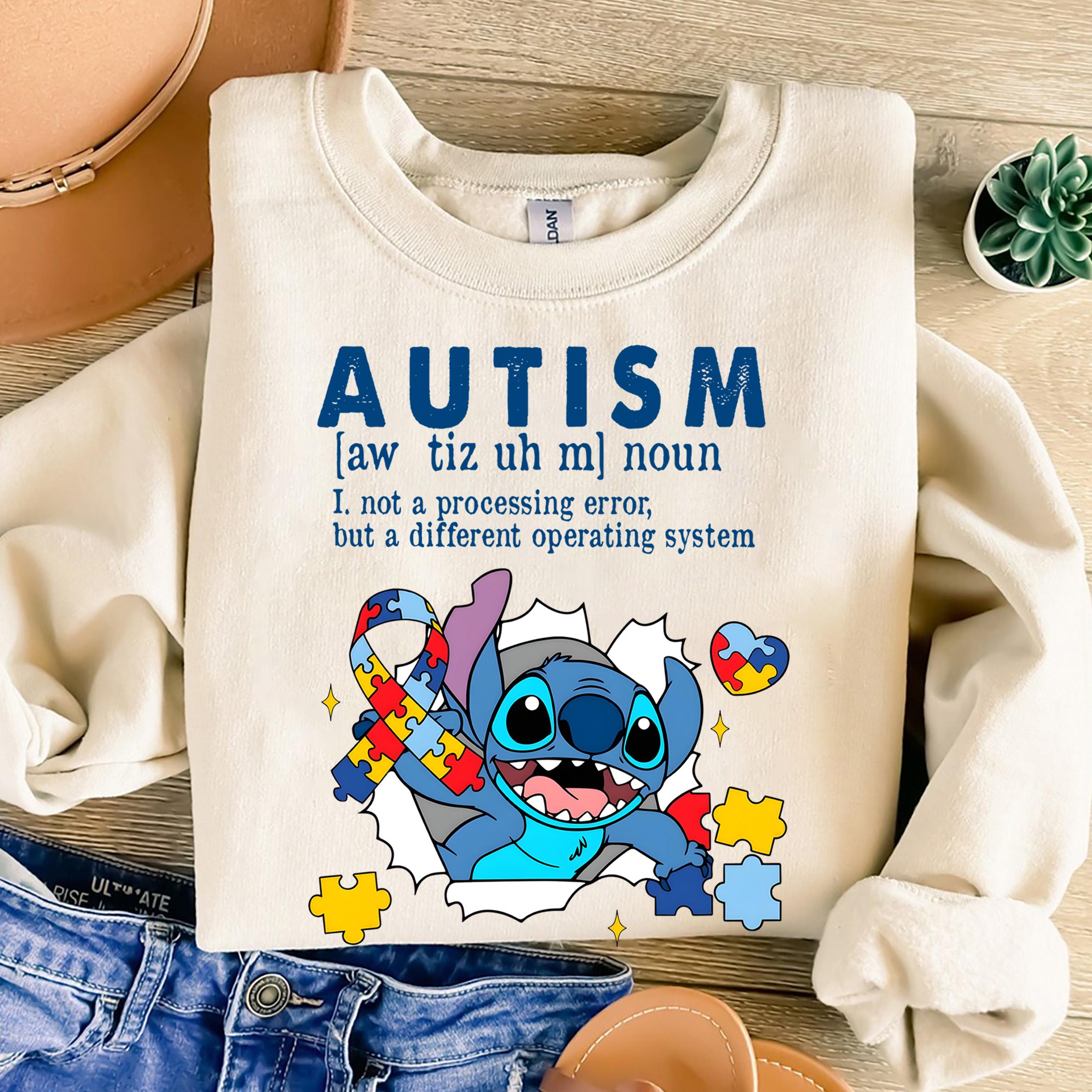 Autism Awareness Noun Png, Lio and Stitch Autism Shirt Design Png, in ...