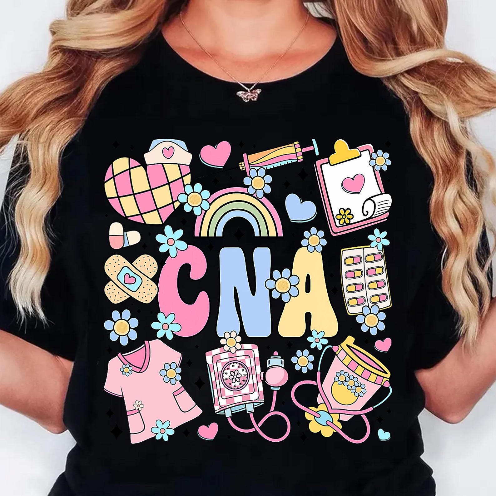 Certified Nursing Assistant PNG Bundle, CNA Sublimation Design, Nurse ...