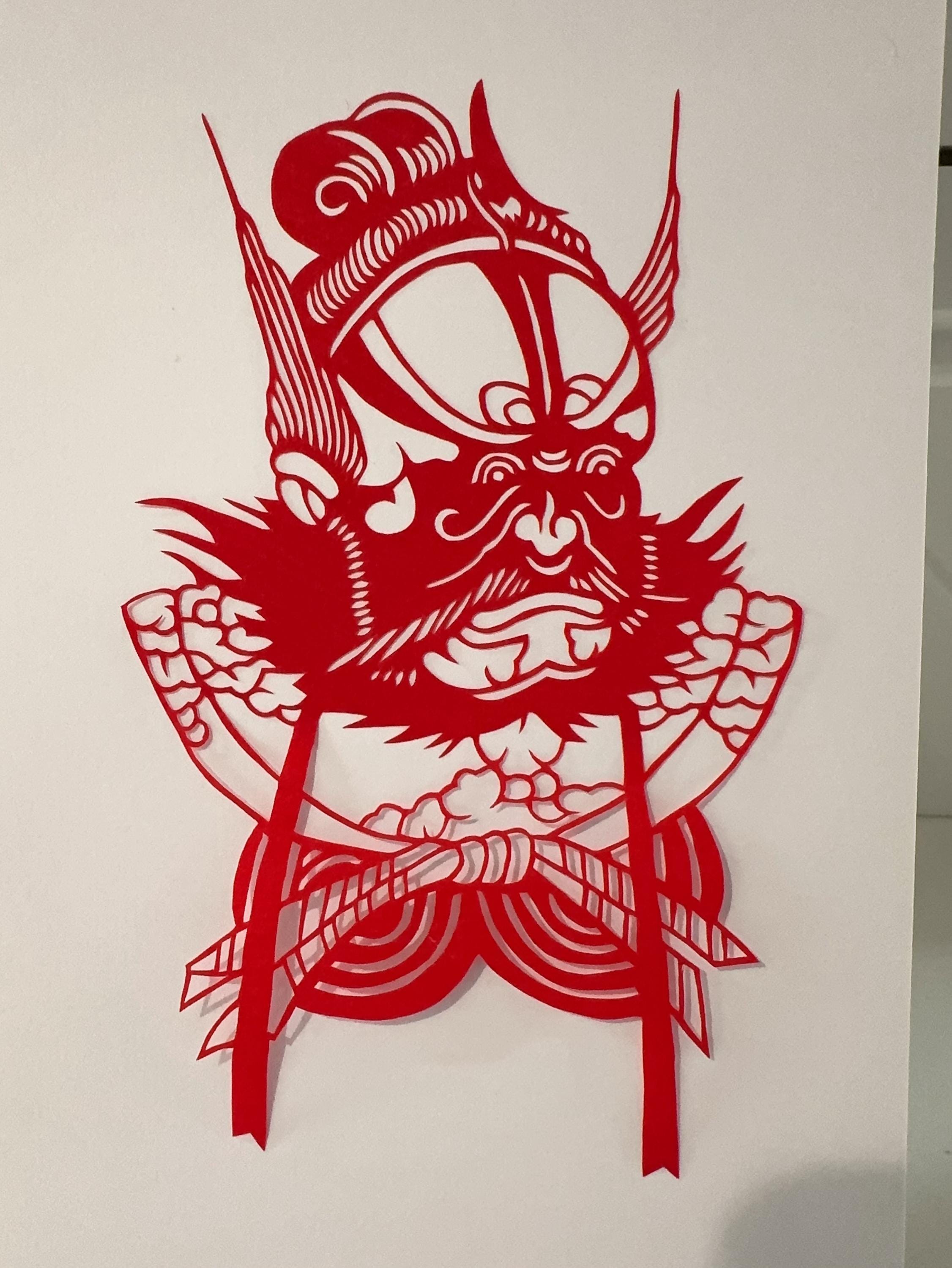 Japanese Red Face Samurai Stencil Great Gift Collection - Etsy