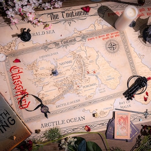 The Continent Map, Fourth Wing General Sorrengail's Map-rebecca Yarros ...