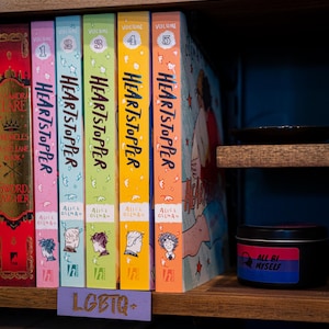 Bookshelf Labels- Custom Made to Decorate Your Shelves -magnetic ...