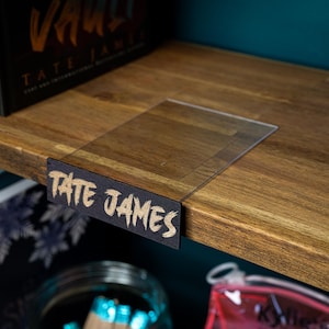 Bookshelf Labels- Custom Made to Decorate Your Shelves -magnetic ...