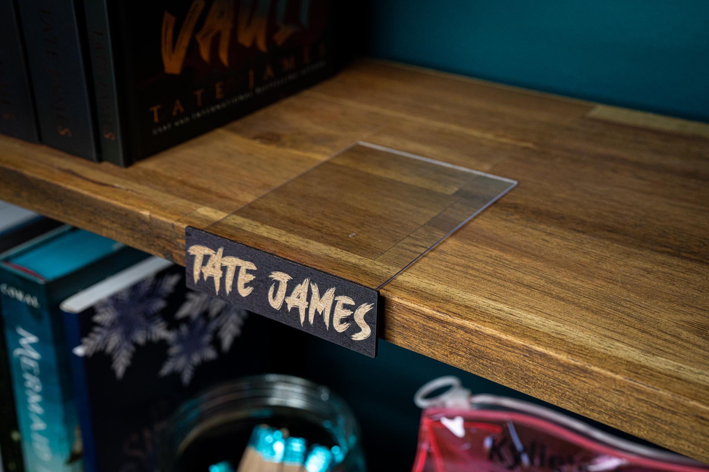 Bookshelf Labels- Custom Made to Decorate Your Shelves -magnetic ...