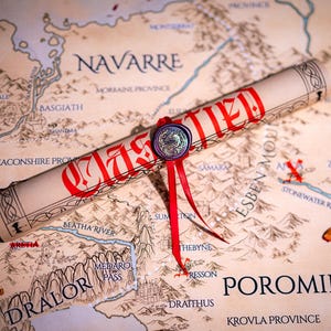 The Continent Map, Fourth Wing General Sorrengail's Map-rebecca Yarros ...