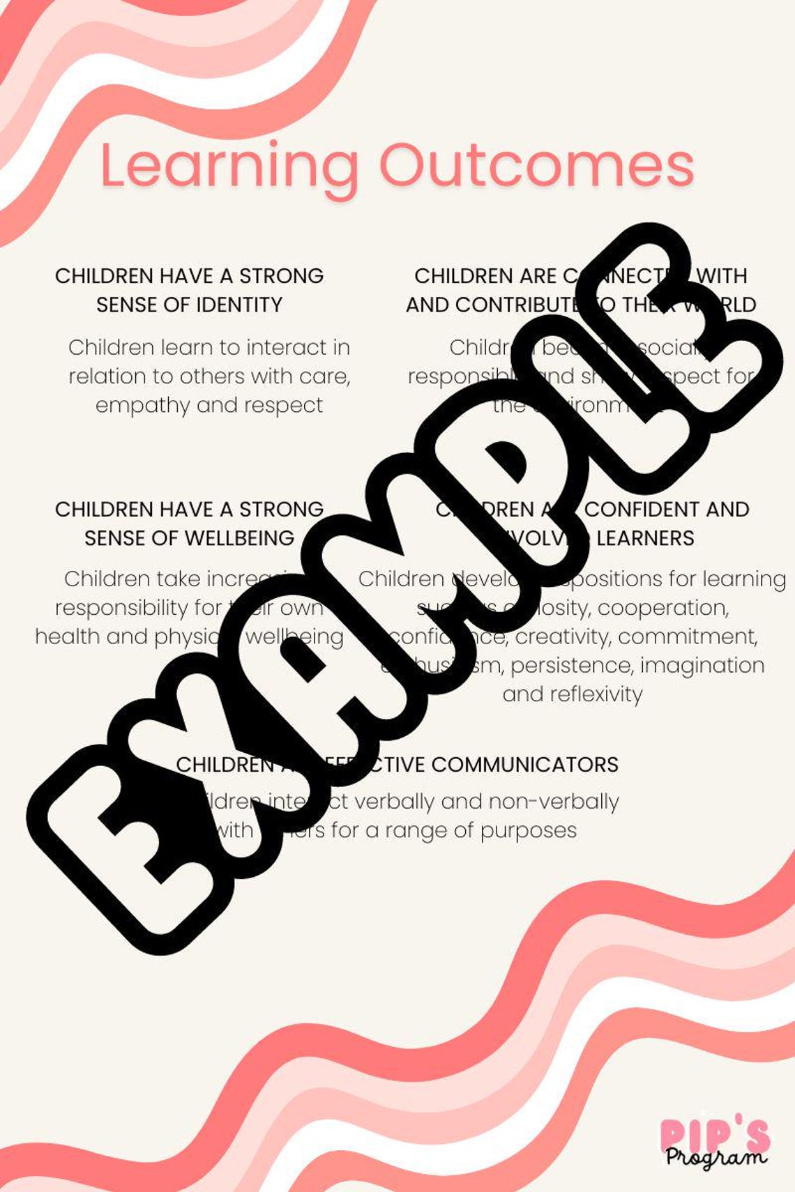 EYLF 2.0 Extended + Principal + Practice - Etsy