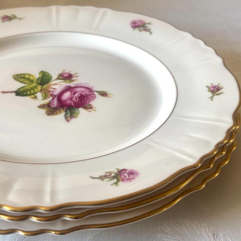 Rose Pattern China - Etsy