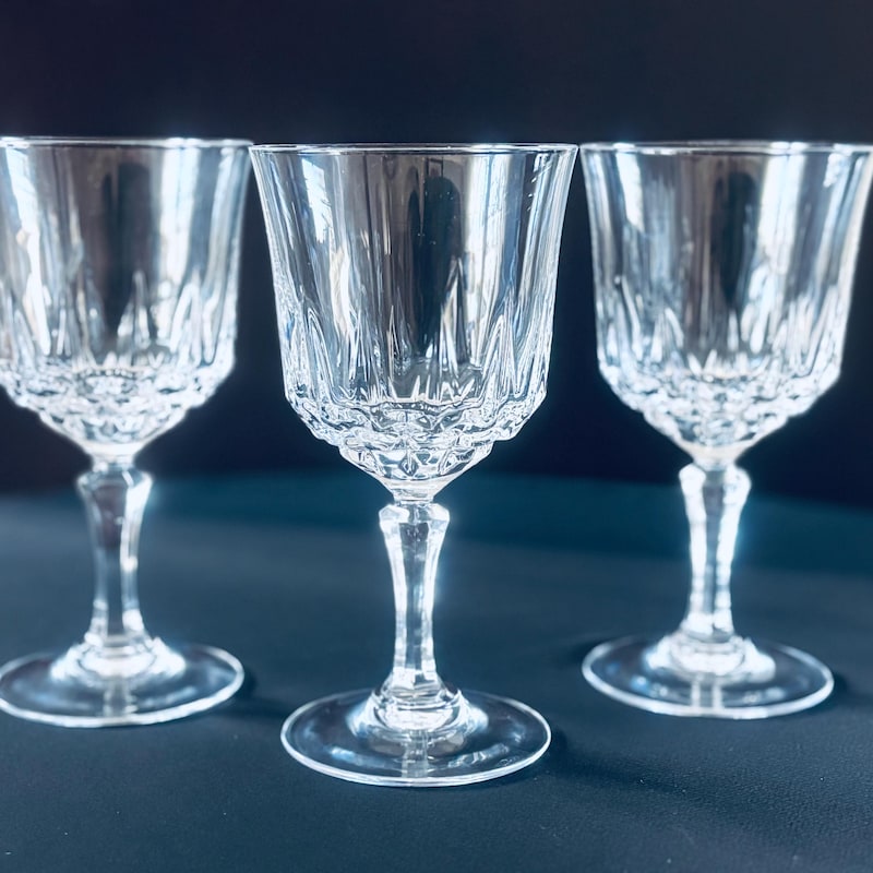 Water Goblets - Etsy