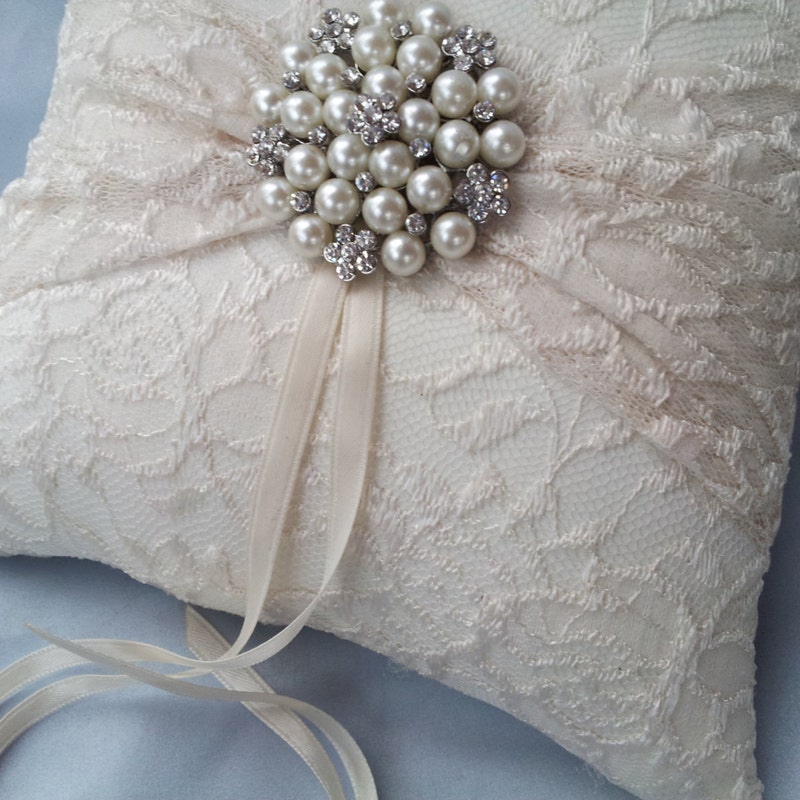 Unique Ring Pillow - Etsy