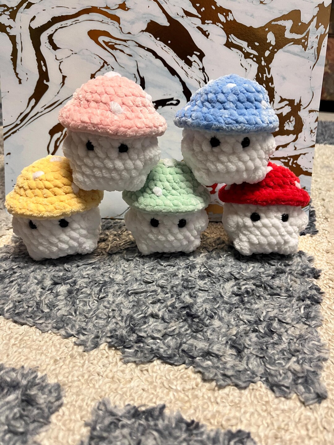 Crochet Mushi Boi Plushie - Etsy