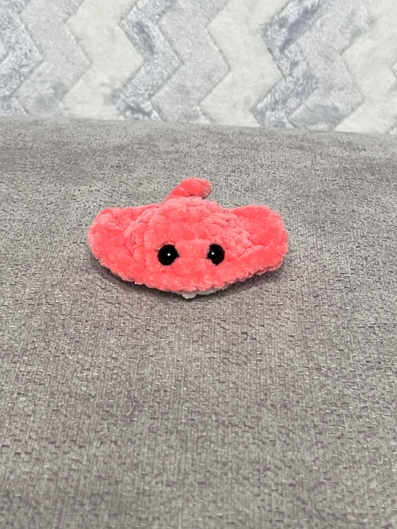 Mini Crochet Stingray Plushie - Etsy
