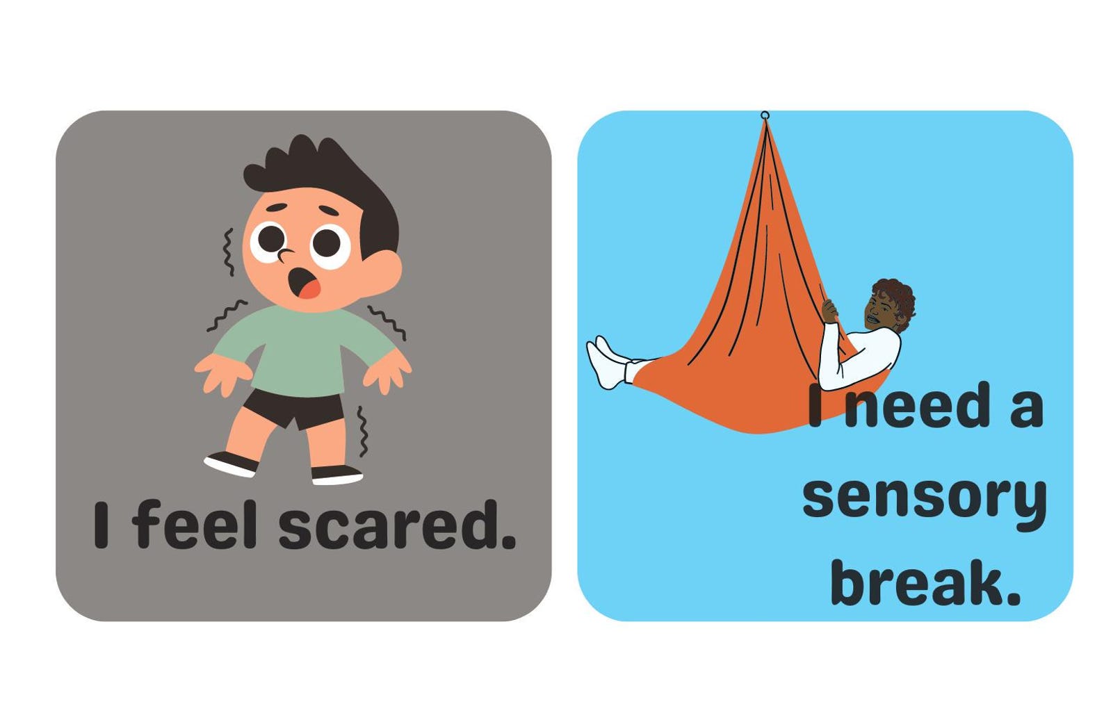 Break Cards and Feeling/emotion Cards for Elementary Students - Etsy