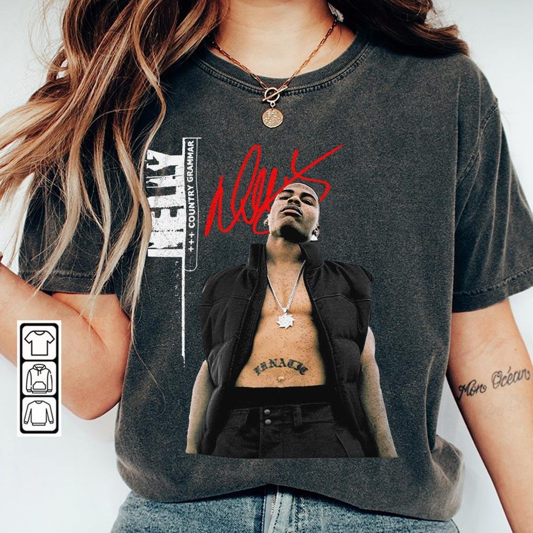 Nelly Rap Shirt, Nelly Rapper Bootleg Singer Tour Unisex Gift Hoodie - Etsy