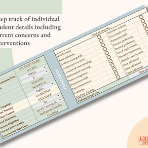 Math Assessment Tracker: Student Progress Monitoring & Data ...
