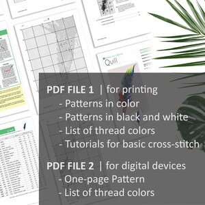 QUILL Cross Stitch PDF Pattern – Detailed & Stitcher-friendly Design - Etsy