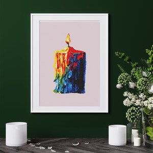 CANDLE Cross Stitch PDF Pattern – Detailed & Stitcher-friendly Design ...