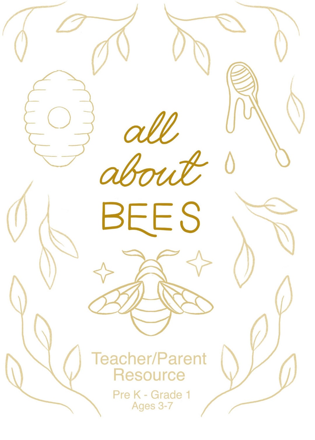 All About Bees Discovery Packet (printable) - Etsy