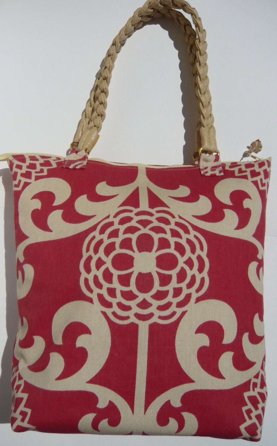 Original Handmade Fabric Tote Purse - Etsy