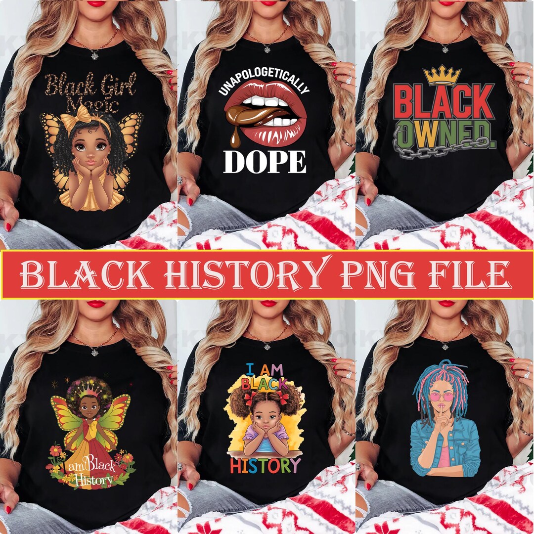 Black History Bundle Png, Black History Month Png, I Am Black History ...