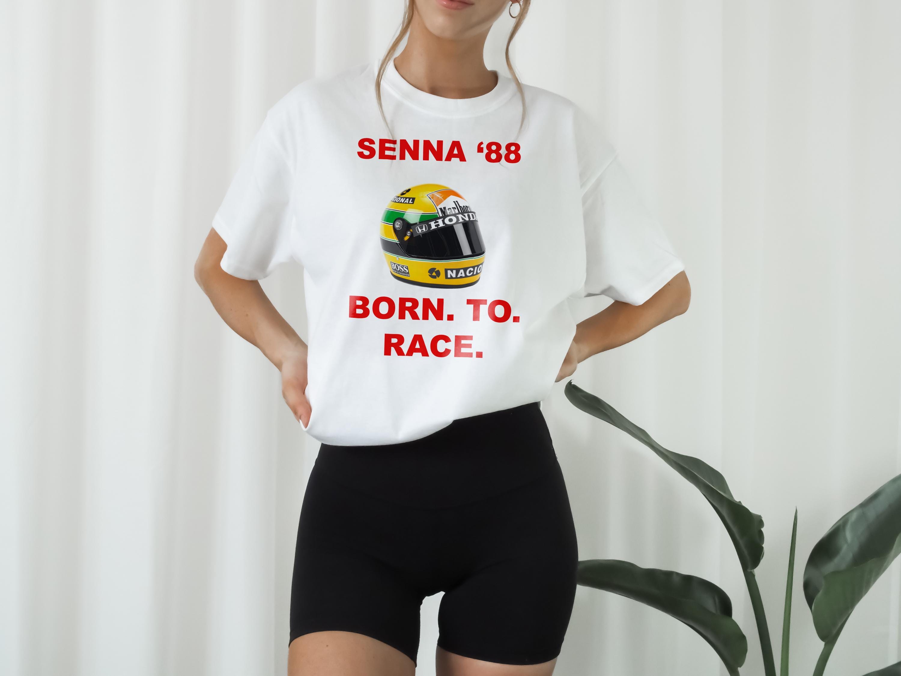 Ayrton Senna '88 Tee Ayrton Senna Shirt, Formula 1 Shirt, F1 Merch, Formula 1 Shirt, F1 Tshirt ...