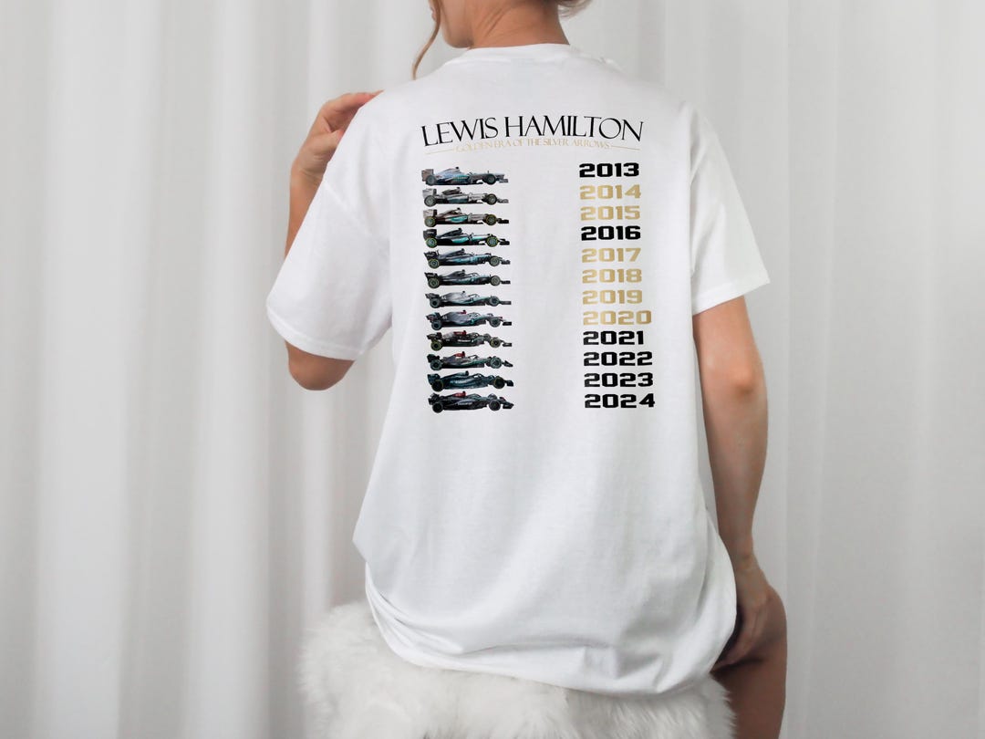 Lewis Hamilton Tribute Tee | Lewis Hamilton Shirt, Formula 1 Shirt, F1 ...