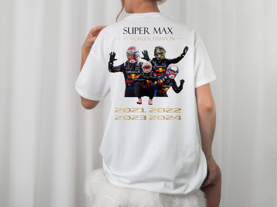 Max Verstappen World Champion Tee | Max Verstappen Shirt, Formula 1 ...