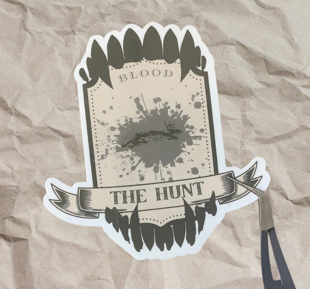 The HUNT 3.5" Glossy Vinyl - TMA the Magnus Archives Sticker - Etsy