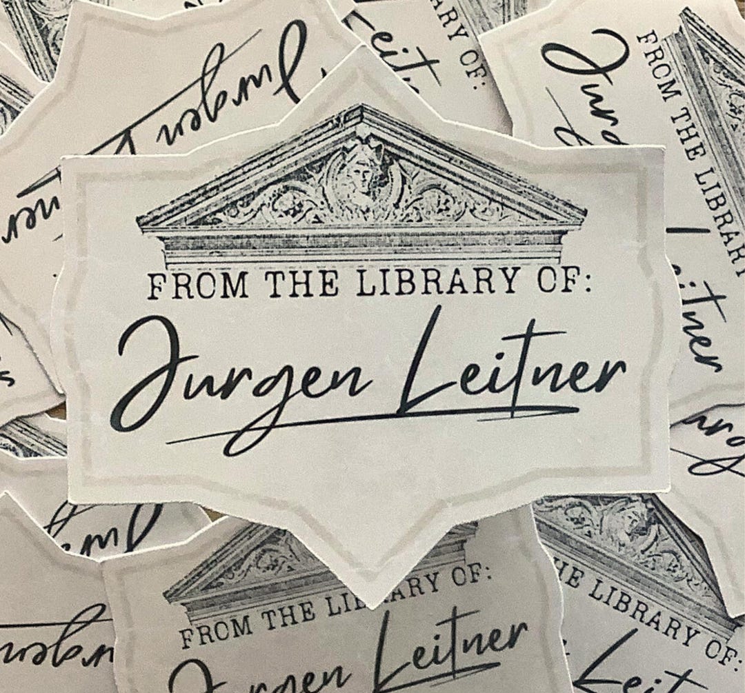 10x CHAOS Pack Library of Jurgen Leitner Sticker 2.5" GLOSSY Vinyl ...