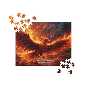 CUSTOM-PERSONALIZED Phoenix Firebird 250 500 Piece Jigsaw Puzzle Poster ...