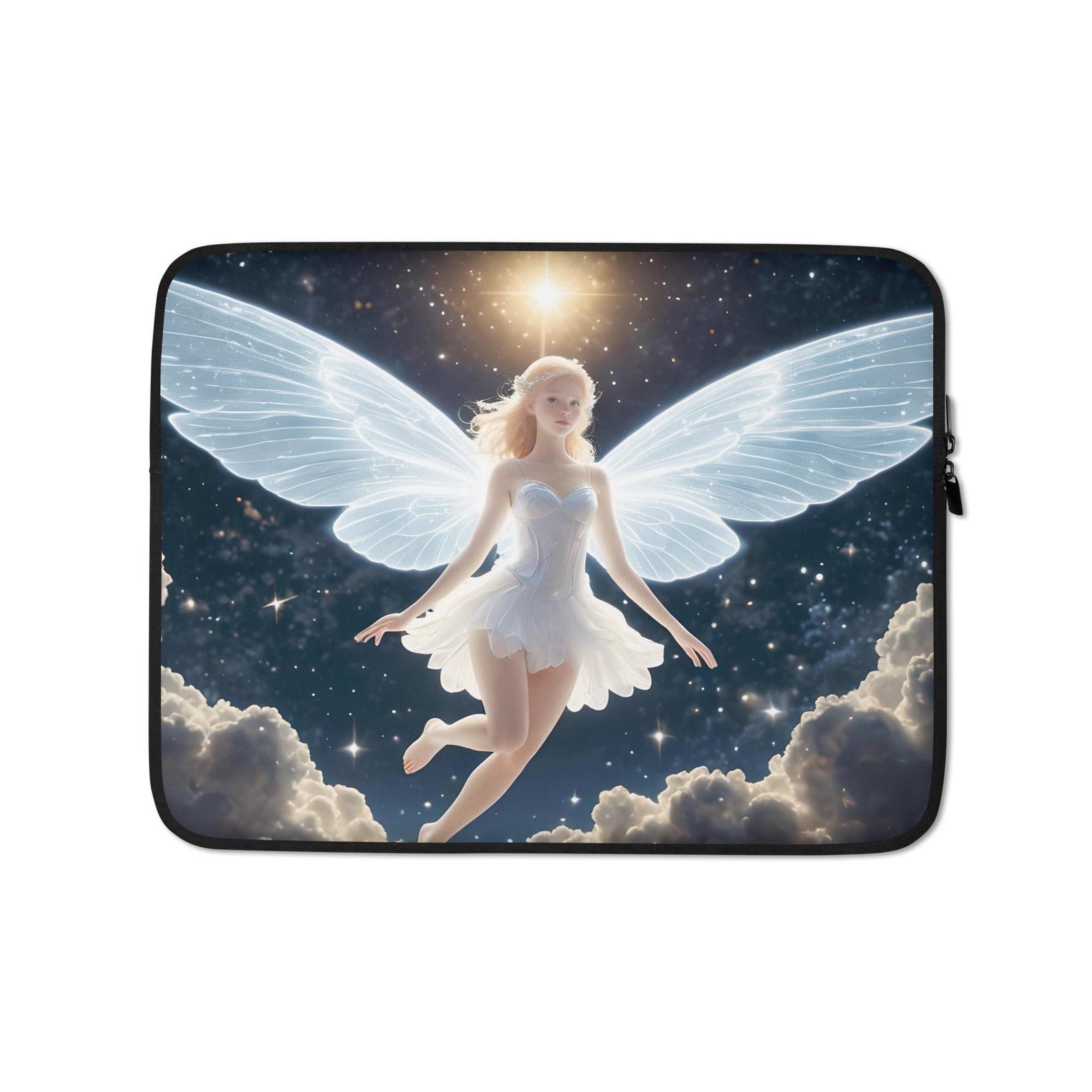 CUSTOM-PERSONALIZED Magical Fairy Laptop Sleeve + Faux Fur Lining ...