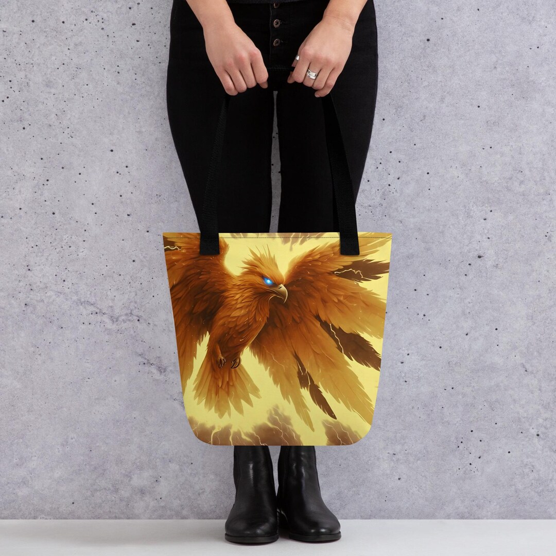 Thunderbird Tote Bag Mythical Creatures Cryptids Work Beach Shopping ...