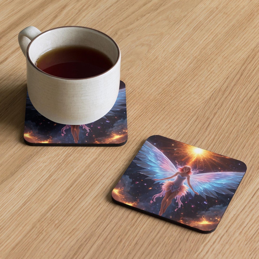Magical Fairy Supreme Mythical Creatures Cork-back Coaster Mythological ...