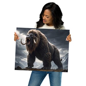 Behemoth Leviathan Poster Printed on High-quality Photo Paper Mythical ...