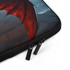 CUSTOM-PERSONALIZED Vampire Succubus Laptop Sleeve + Faux Fur Lining ...