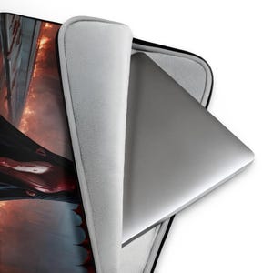 CUSTOM-PERSONALIZED Vampire Succubus Laptop Sleeve + Faux Fur Lining ...