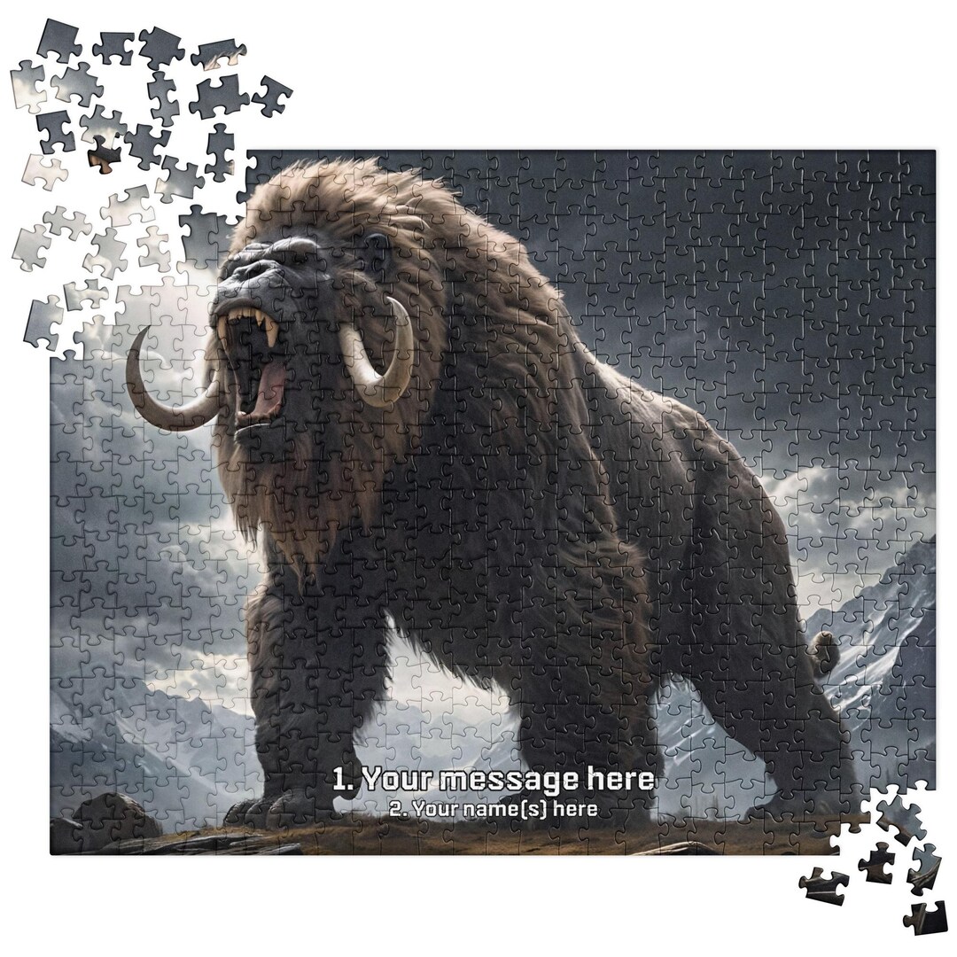 CUSTOM-PERSONALIZED Behemoth Leviathan 250 500 Piece Jigsaw Puzzle ...