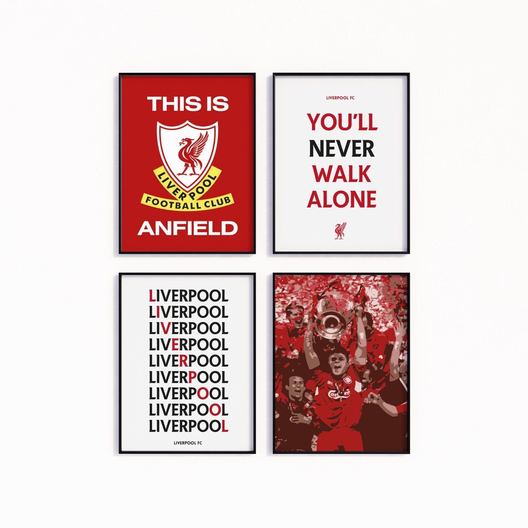 Liverpool FC Poster Bundle Digital Download This is Anfield, You'll ...