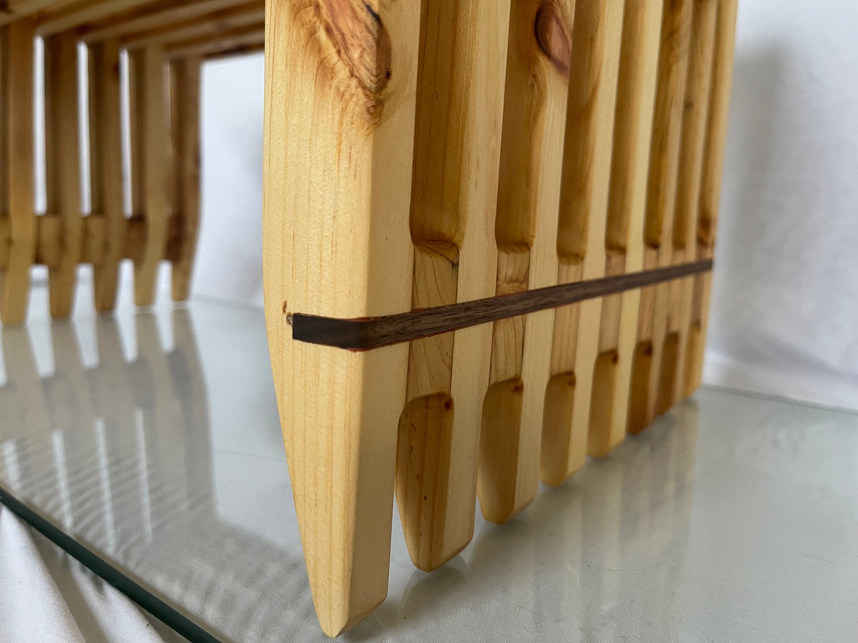 Wooden Countertop Shelf Rustic Desktop Riser Over-the-microwave ...