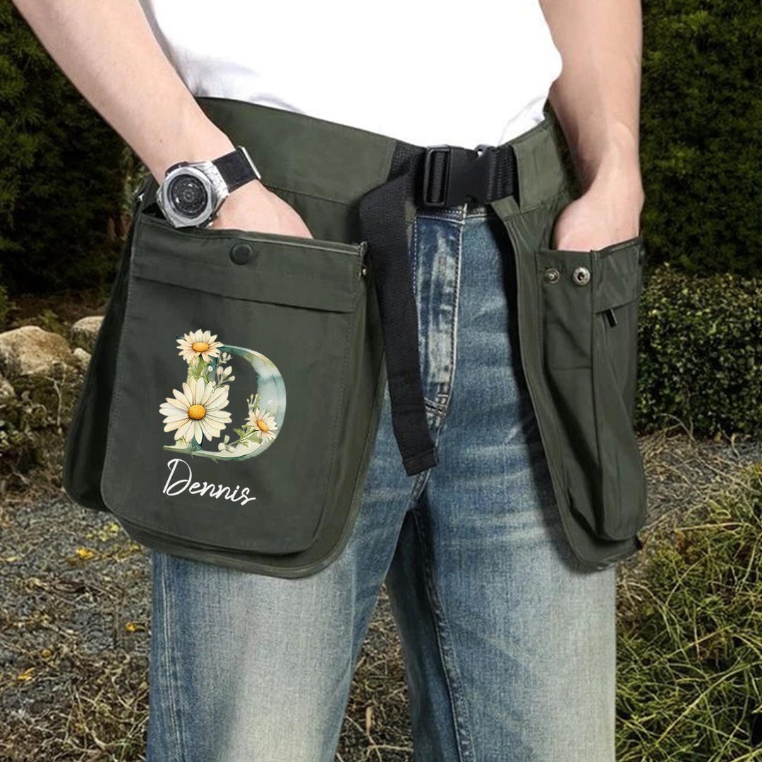 Personalization Heavy-duty Tool Belt, Adjustable Pouch Apron for ...