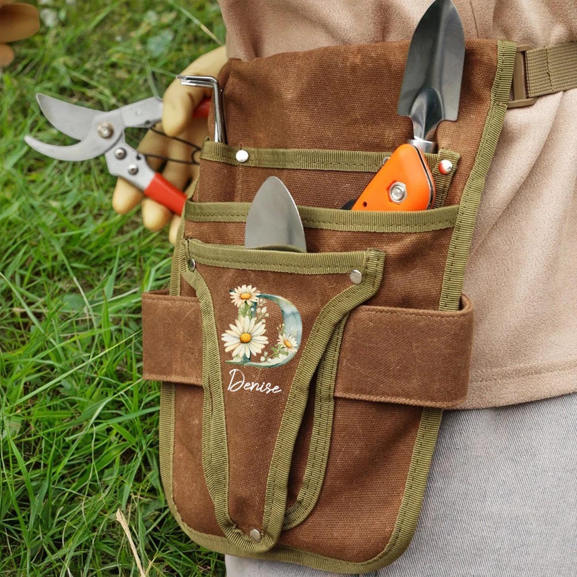 Personalization Heavy-duty Tool Belt, Adjustable Pouch Apron for ...
