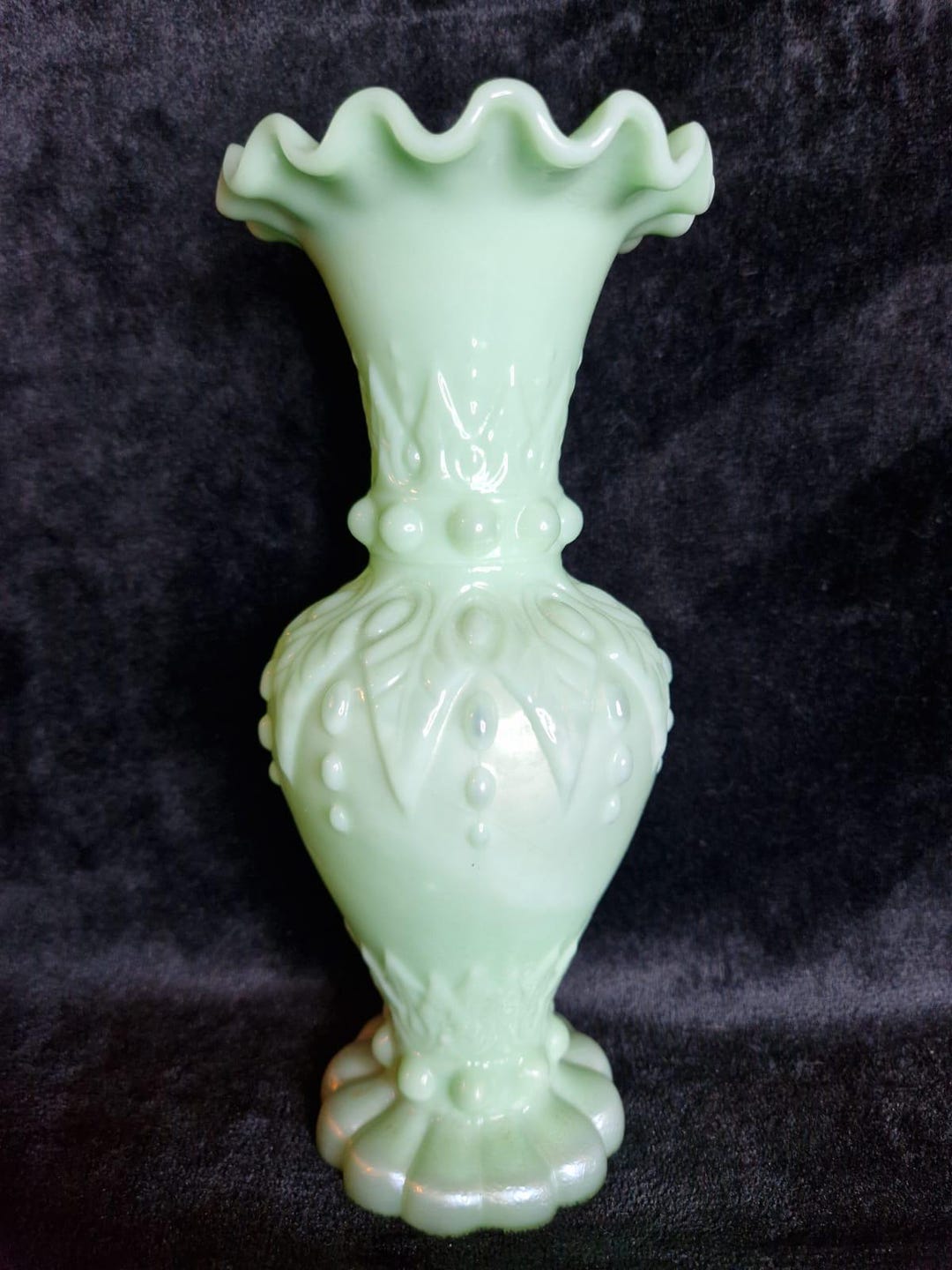 Art Deco Opaline Vase, France - Etsy