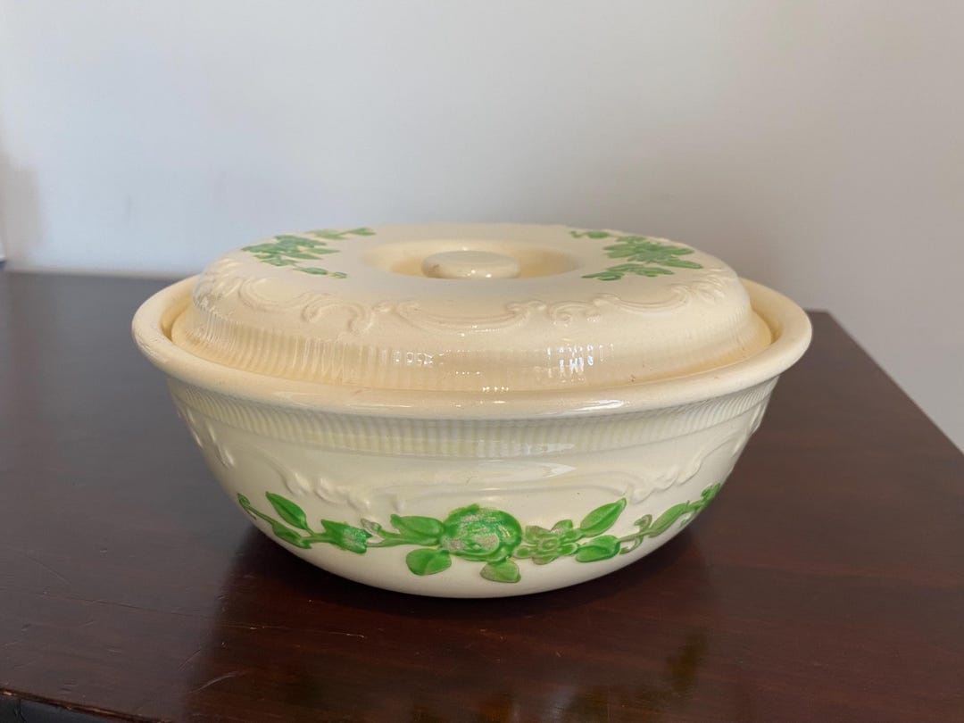 Vintage Homer Laughlin Oven Serve Casserole/baking Dish With Lid | Made ...