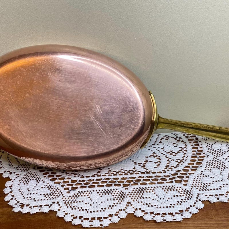 Antique Copper Pan - Etsy