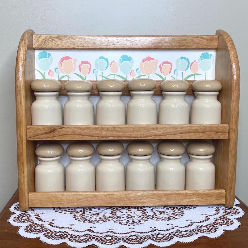 Vintage Spice Rack - Etsy