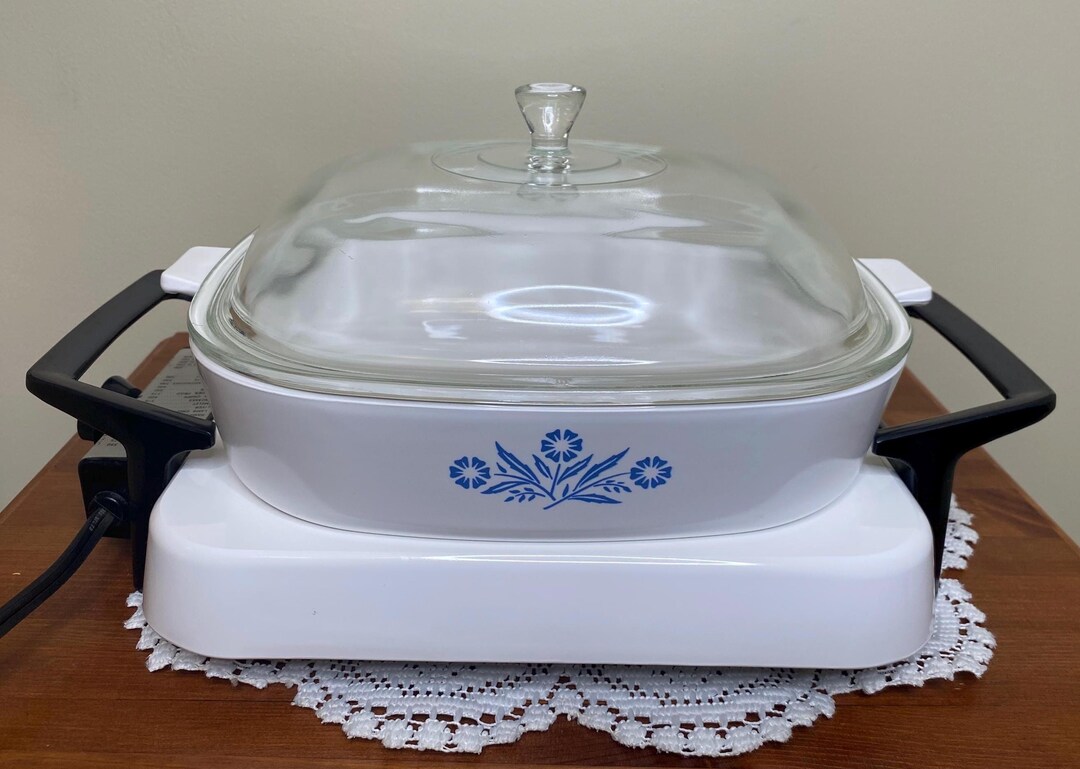 RARE Vintage Corning Ware Electromatic Skillet With Original Flat ...