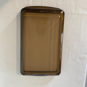 Vintage PYREX Fireside Brown Amber Glass Rectangular Baking Dish - Etsy