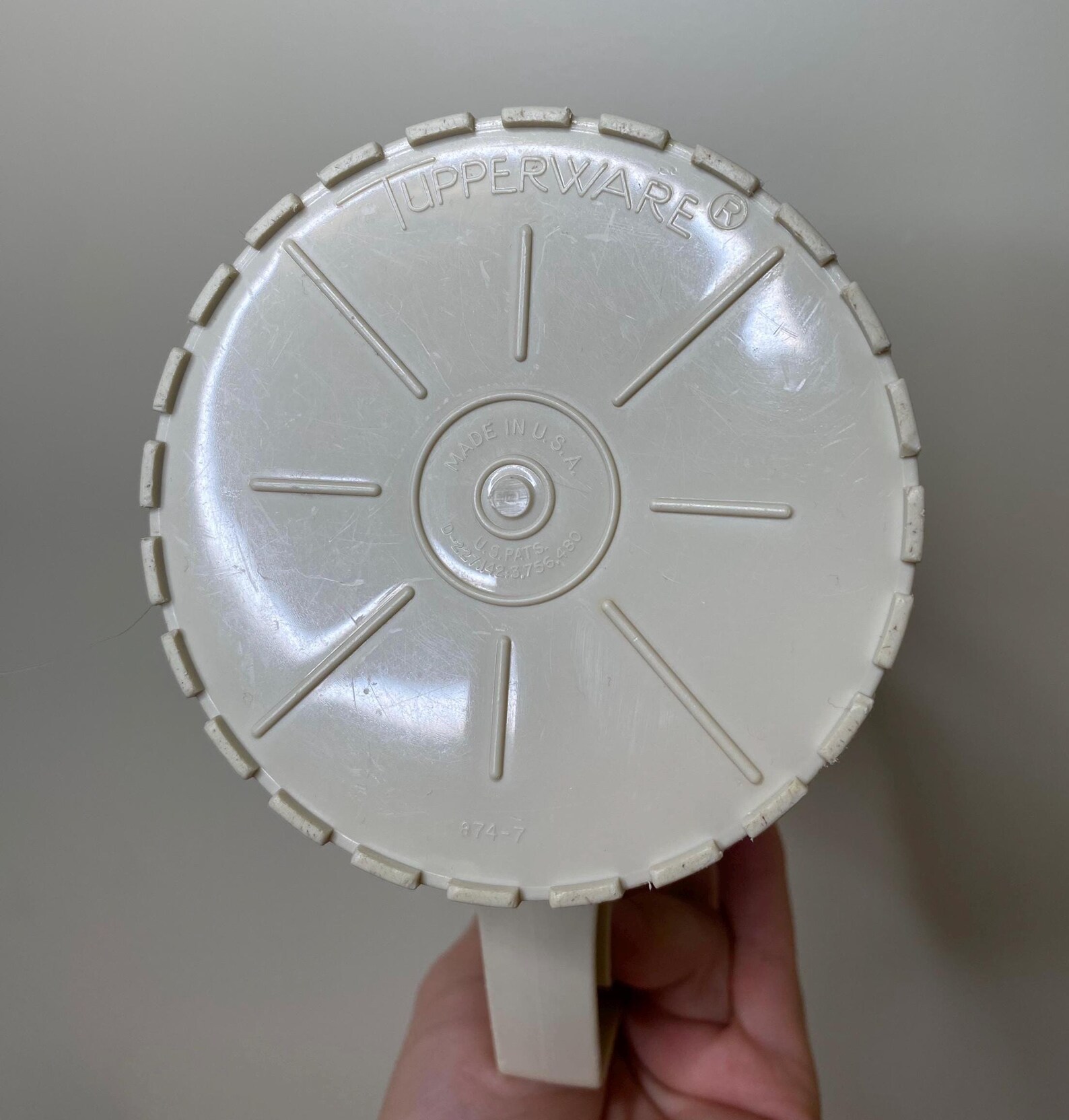 Tupperware Almond Push Button Pitcher - Etsy