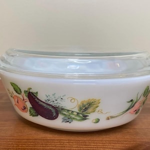 Vintage JAJ England “tuscany Market” Design Dish With Lid - Etsy