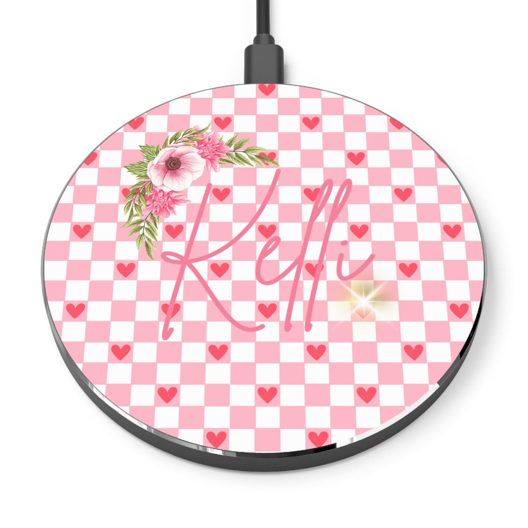 Customized Wireless Charger, Phone Charging Station, Gift for Him, Gift ...